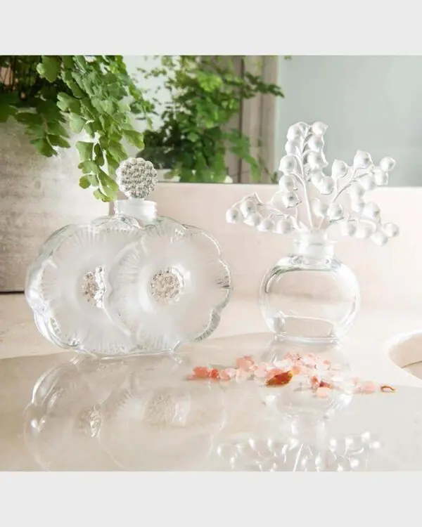 Lalique Two Flowers Perfume Bottle