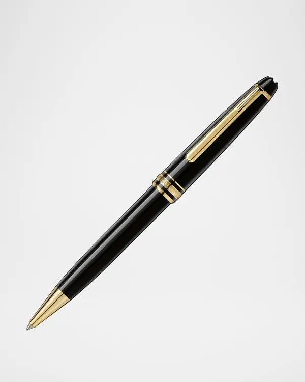 Montblanc Meisterst & Uuml;ck Classique Ballpoint Pen Plated