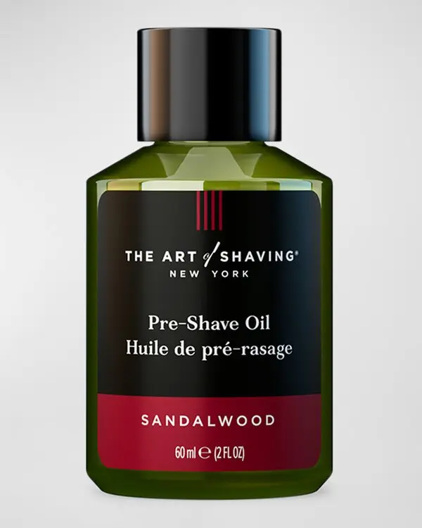 THE ART OF SHAVING 2 Oz. The Sandalwood Pre-shave Oil - Brown