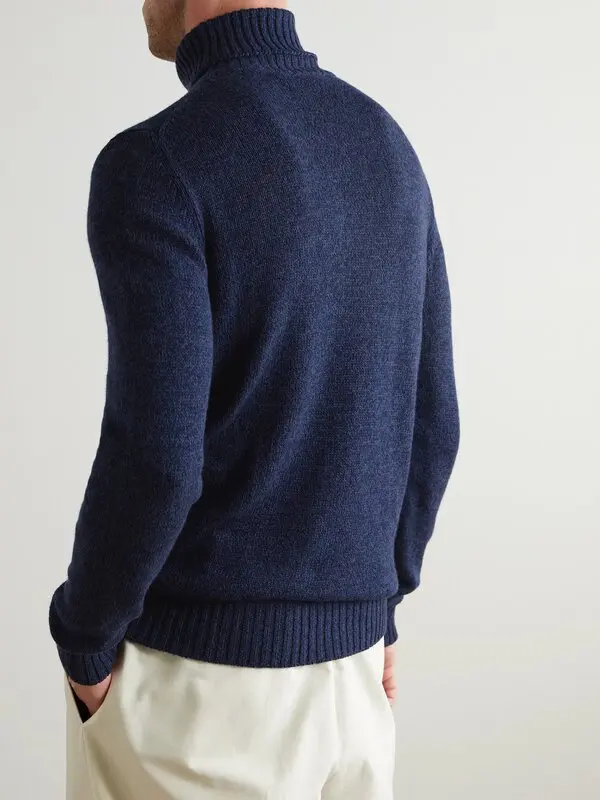 Loro Piana Baby Cashmere Rollneck Sweater