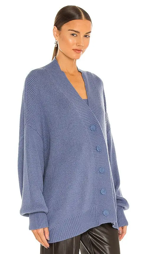 WeWoreWhat Oversized Sweater Cardigan In Blue