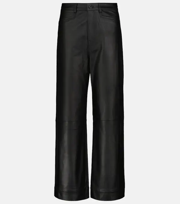 Proenza Schouler White Label High-rise Leather Pants