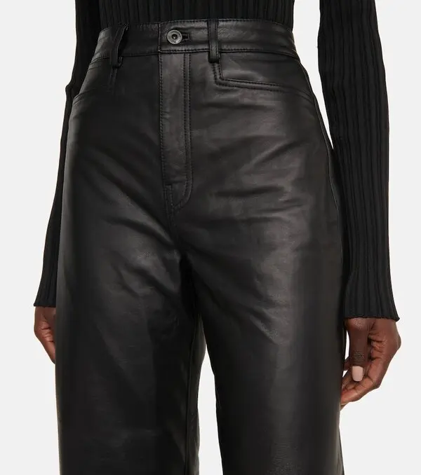 Proenza Schouler White Label High-rise Leather Pants