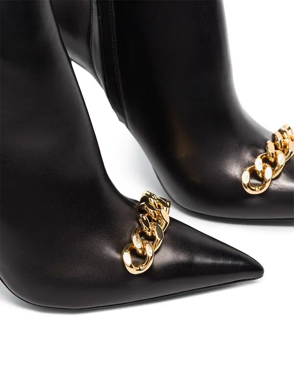 TOM FORD Iconic Chain 105mm Ankle Boots