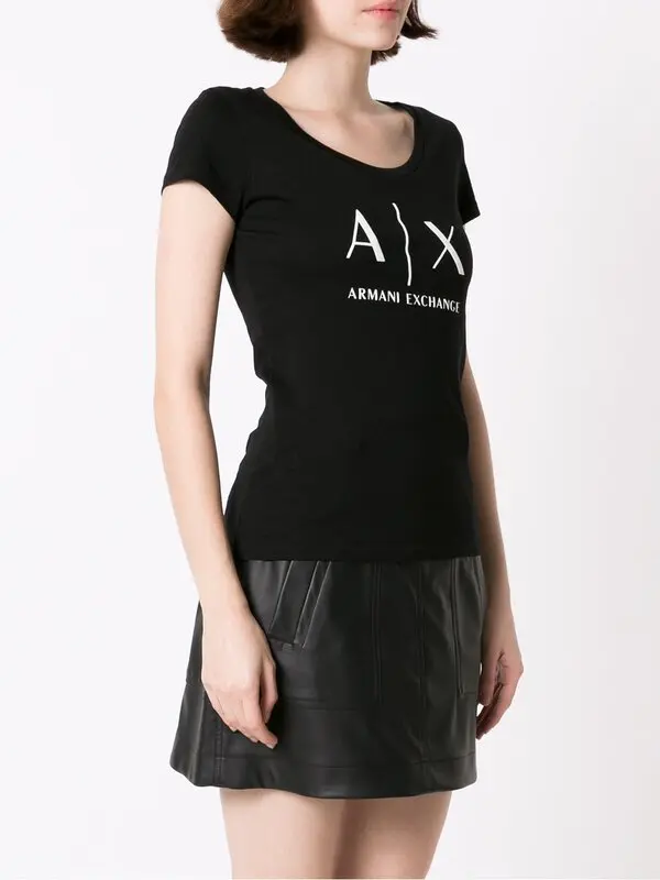 Armani Exchange Cotton Logo T-shirt