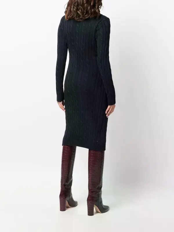 cable knit wrap dress CHICME Elegant Cable Knit Wrap Dress for Women Long Sleeve V Neck Tie Waist  Midi Sweater Dress for Fall Winter Slim Fit Stretch Fashionable Knitwear  for Daily-Black-S at Amazon Women's Clothing store