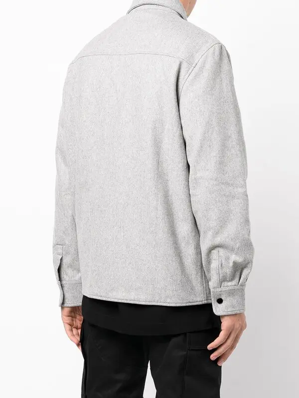 Off-White Long-sleeve Shirt - Grey
