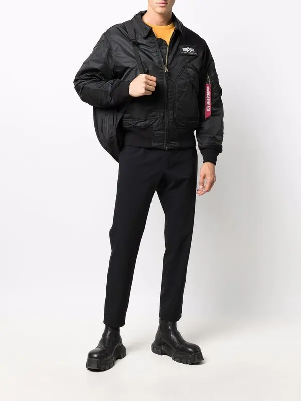 Alpha Industries Cold Weather 45 Bomber Jacket - Black