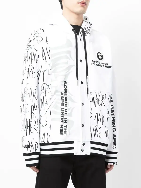 AAPE BY *A BATHING APE Graphic-print Hoodie