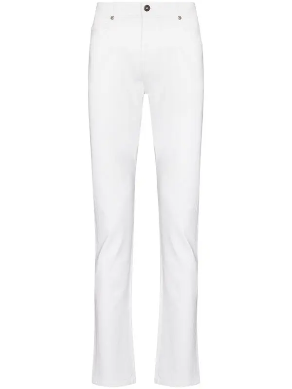 Paige Federal Slim-cut Jeans - White