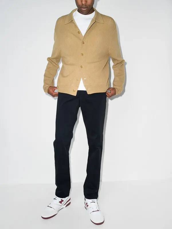 Nudie Jeans Easy Alvin Chino Trousers - Blue