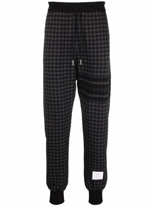 Thom Browne Houndstooth-check Track Pants