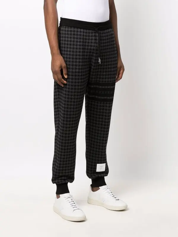 Thom Browne Houndstooth-check Track Pants