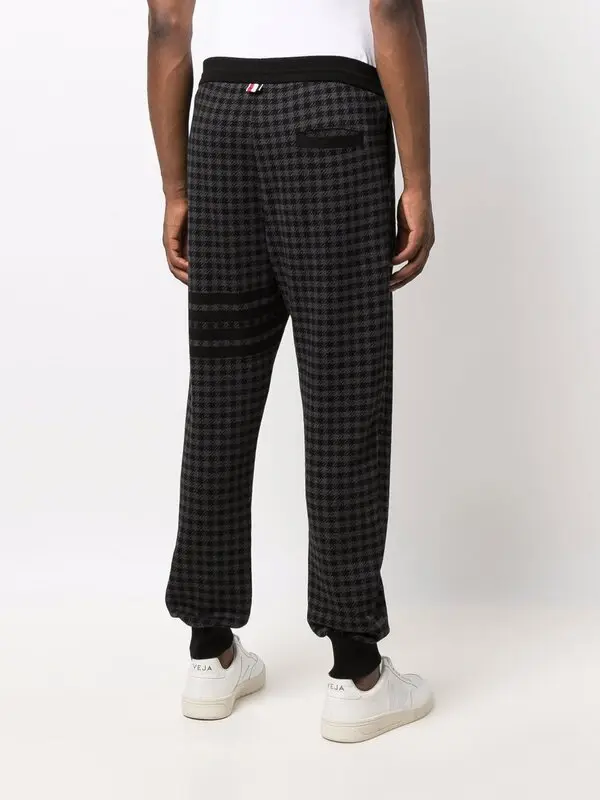 Thom Browne Houndstooth-check Track Pants