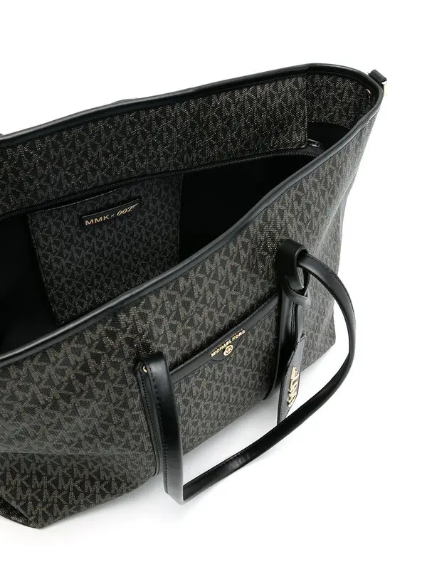本日限り‼️タグ付き・新品❗️MICHAEL KORS ブラック ビジネスバッグ Michael Kors X 007 Beck Logo Tote Bag - Black | Editorialist