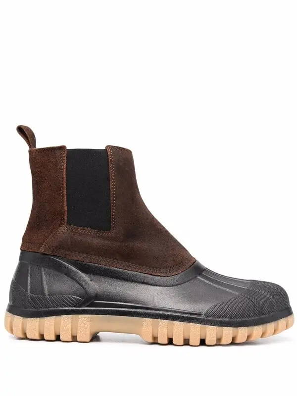 Diemme Balbi Panelled Boots - Brown