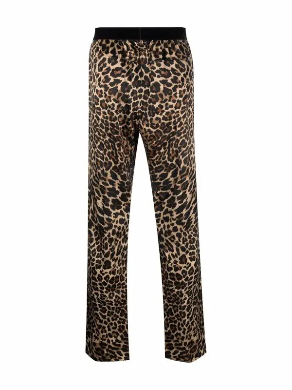 TOM FORD Eopard-print Pajama Trousers