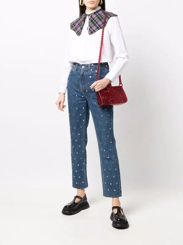 Viktor & Rolf X Melissa Bloom Shoulder Bag - Red