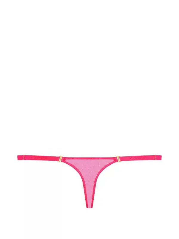 MAISON CLOSE Corps À Corps Neon Semi-sheer Thong