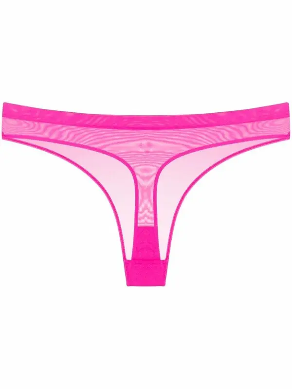MAISON CLOSE Corps À Corps Neon Low-rise Thong
