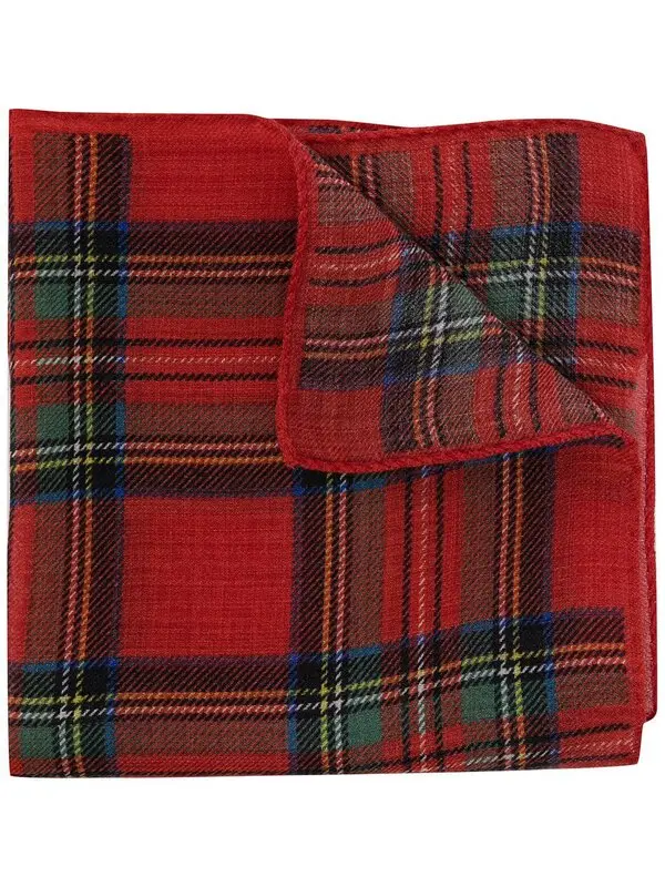 Polo Ralph Lauren Tartan Check Pocket Square