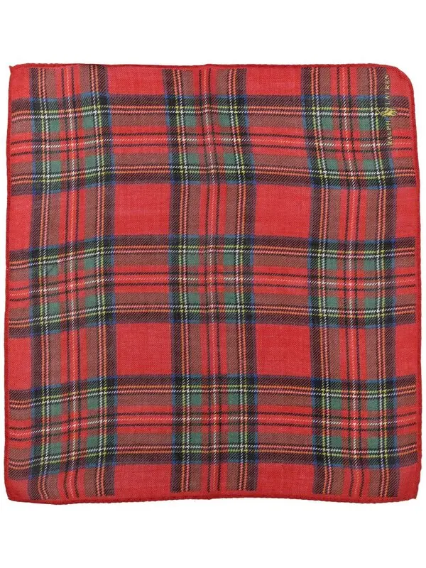 Polo Ralph Lauren Tartan Check Pocket Square