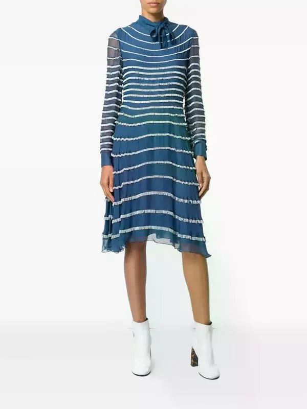 Valentino Garavani Ruffled Midi Dress