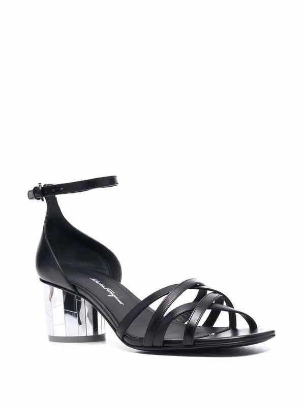 FERRAGAMO Open-toe Sandals - Black