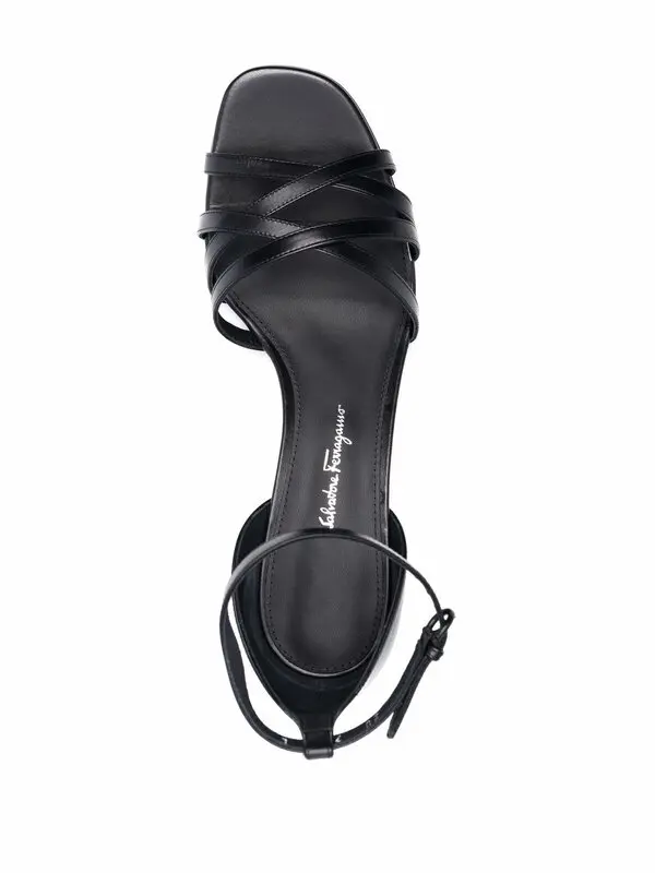 FERRAGAMO Open-toe Sandals - Black