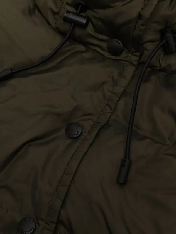 YVES SALOMON Quilted Padded Hood