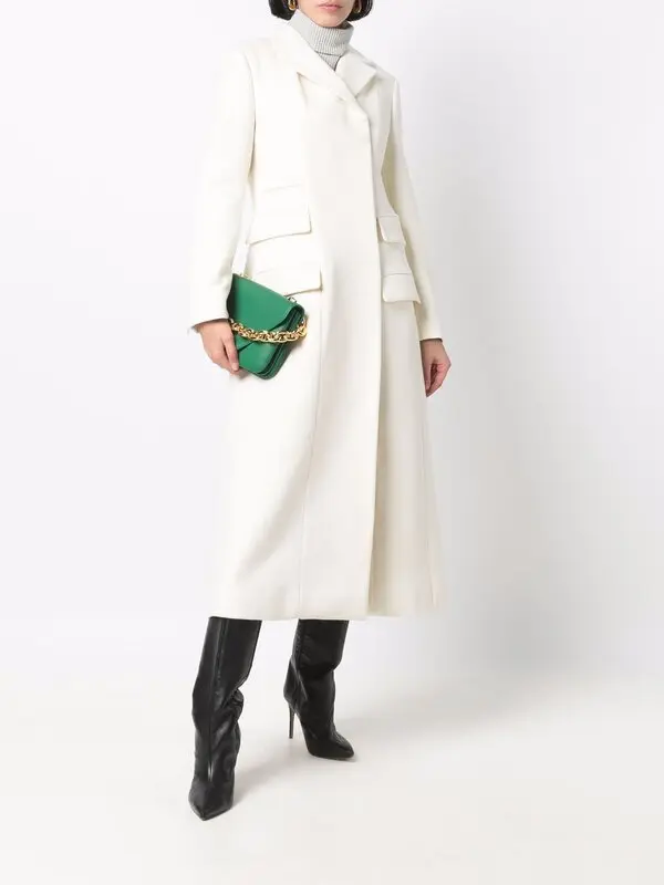 FERRAGAMO Double Breasted Long Coat