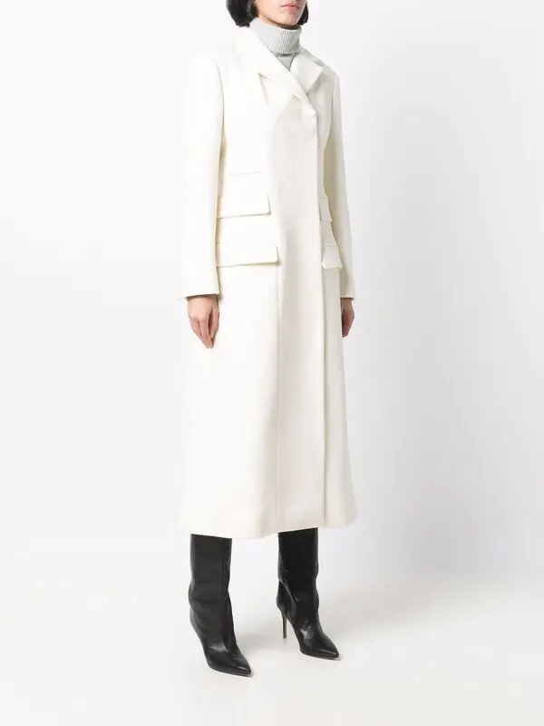 FERRAGAMO Double Breasted Long Coat