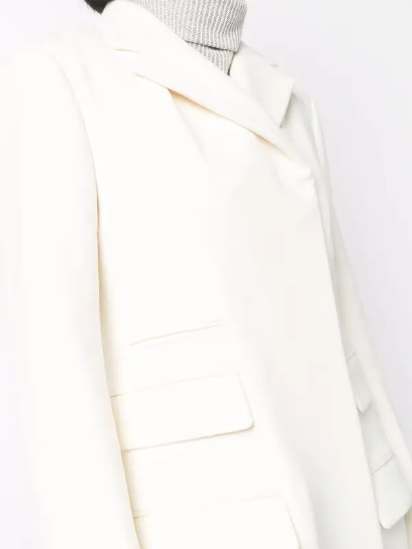 FERRAGAMO Double Breasted Long Coat