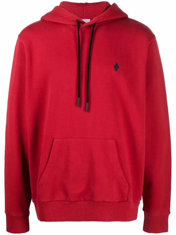 COUNTY OF MILAN Embroidered Logo Cotton Hoodie