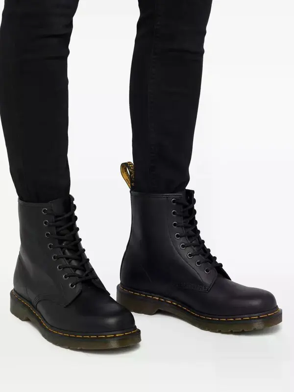 Dr. Martens Lace-up Combat Boots - Black