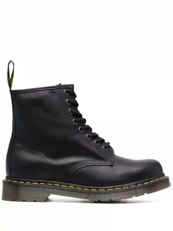 Dr. Martens Lace-up Combat Boots - Black