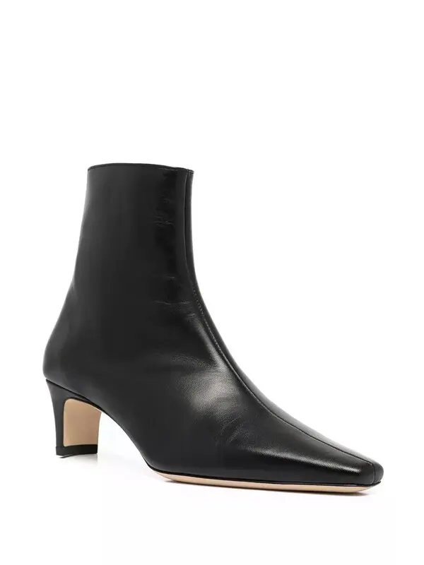 Staud Wally Ankle Boots - Black