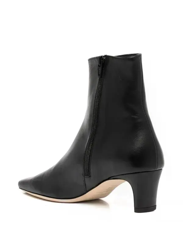 Staud Wally Ankle Boots - Black