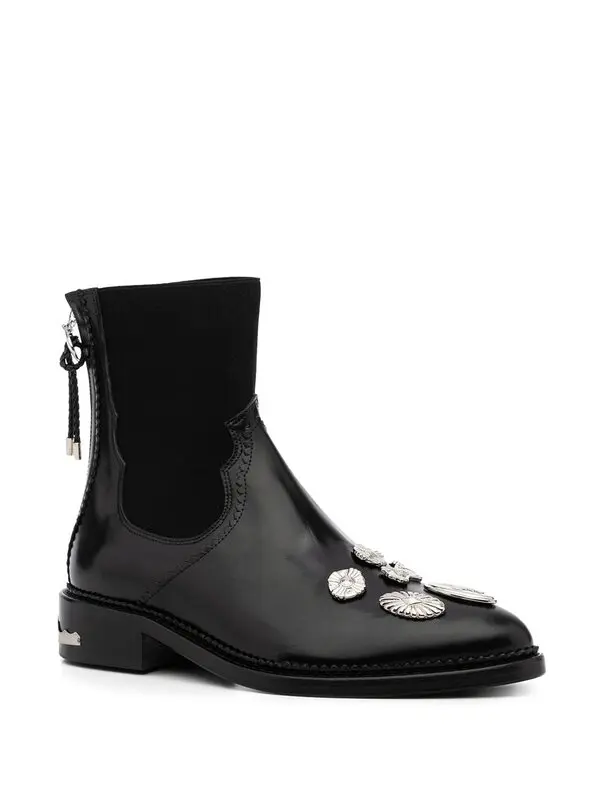 Toga Mix-badge Chelsea Boots