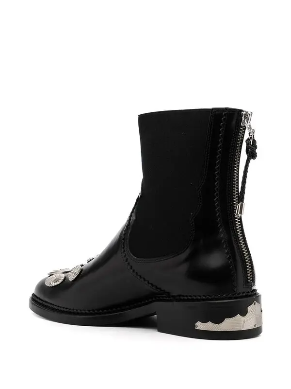 Toga Mix-badge Chelsea Boots