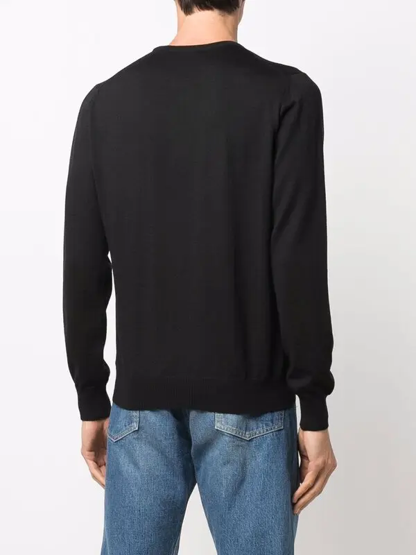 FILERIA Crew Neck Jumper - Black