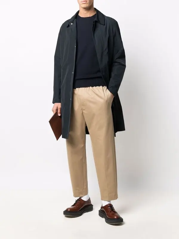 FILERIA Slim Fit Wool Jumper - Blue