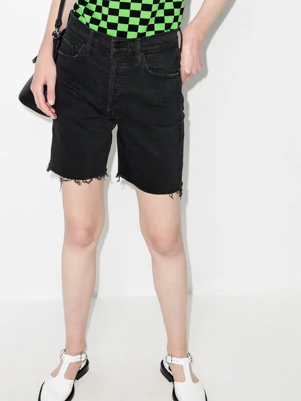 MOTHER Frayed Edge Shorts