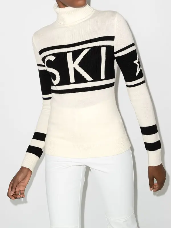 Perfect Moment Schild Roll-neck Knit Sweater - Neutrals