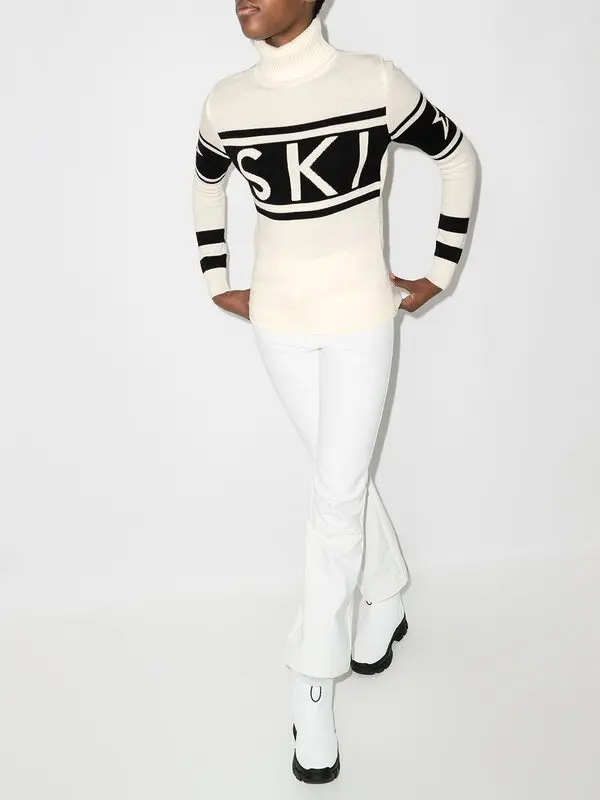 Perfect Moment Schild Roll-neck Knit Sweater - Neutrals