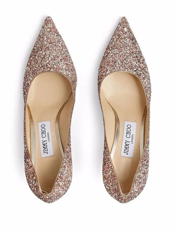 JIMMY CHOO Love 85mm Glitter Pumps