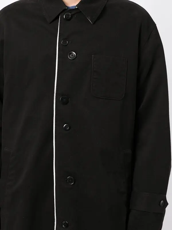 UNDERCOVERISM Contrasting-trim Coat