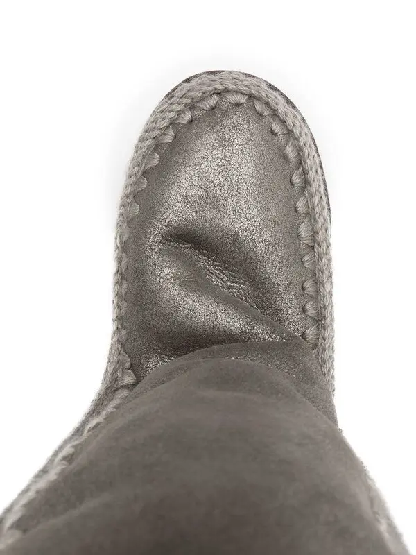 Mou Calf-length Snow Boots - Grey