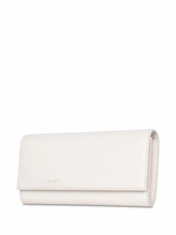 YU MEI Sebastian Leather Bi-fold Wallet - White