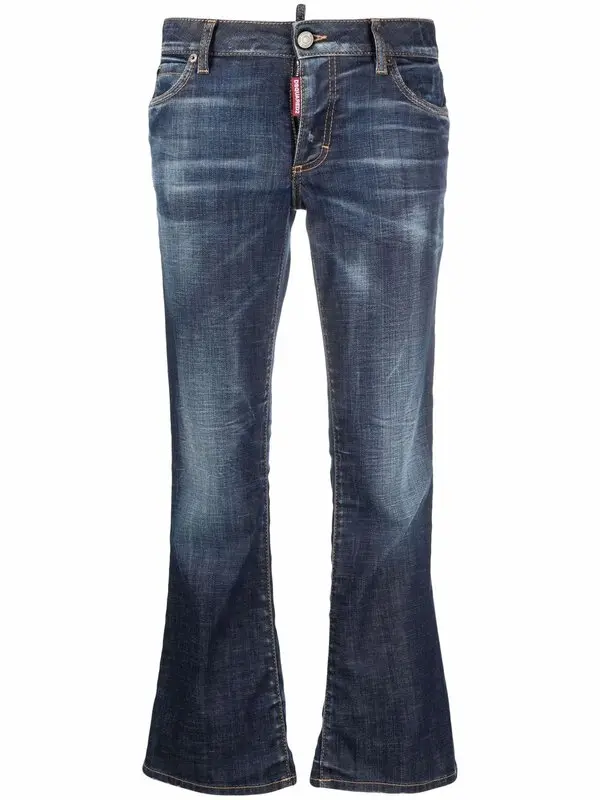 Dsquared2 Bleach-effect Distressed Jeans